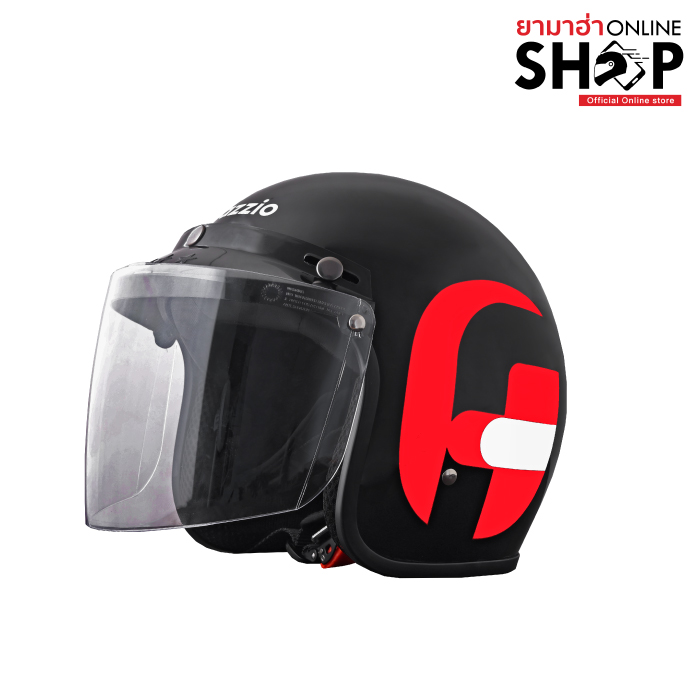 หมวกกันน็อกลายแฟชั่นเต็มใบเปิดคาง Fazzio 2025 พร้อมหน้ากากใส