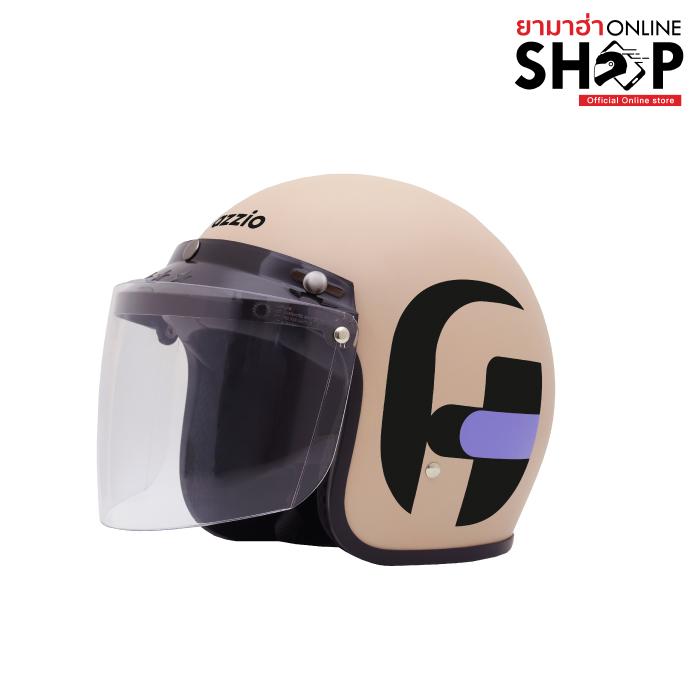 หมวกกันน็อกลายแฟชั่นเต็มใบเปิดคาง Fazzio 2025 พร้อมหน้ากากใส