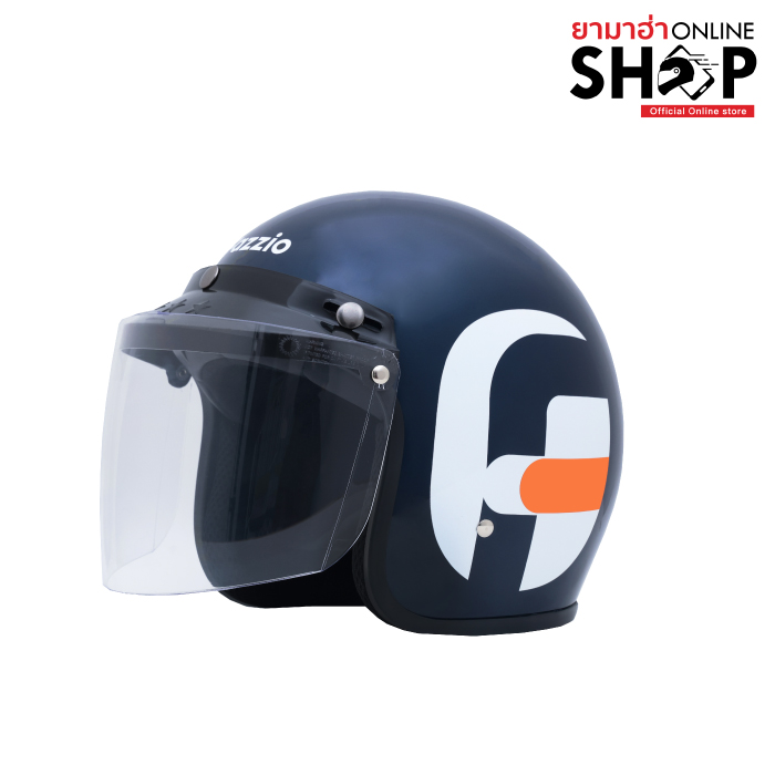 หมวกกันน็อกลายแฟชั่นเต็มใบเปิดคาง Fazzio 2025 พร้อมหน้ากากใส