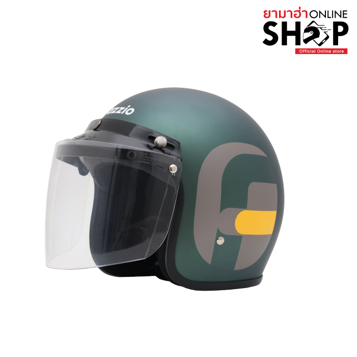 หมวกกันน็อกลายแฟชั่นเต็มใบเปิดคาง Fazzio 2025 พร้อมหน้ากากใส