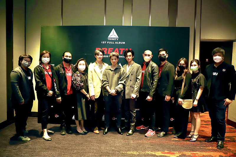 ยามาฮ่าร่วมแสดงความยินดีกับ 4Nologue ในงานแถลงข่าว TRINITY 1ST FULL ALBUM “BREATH” - ข่าวและความ ...